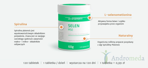 Selen MSE 120 tab - Bio sklep Andromeda